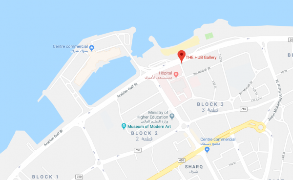 The HUB Gallery à Koweït City et Sinan Hussein – CEFREPA